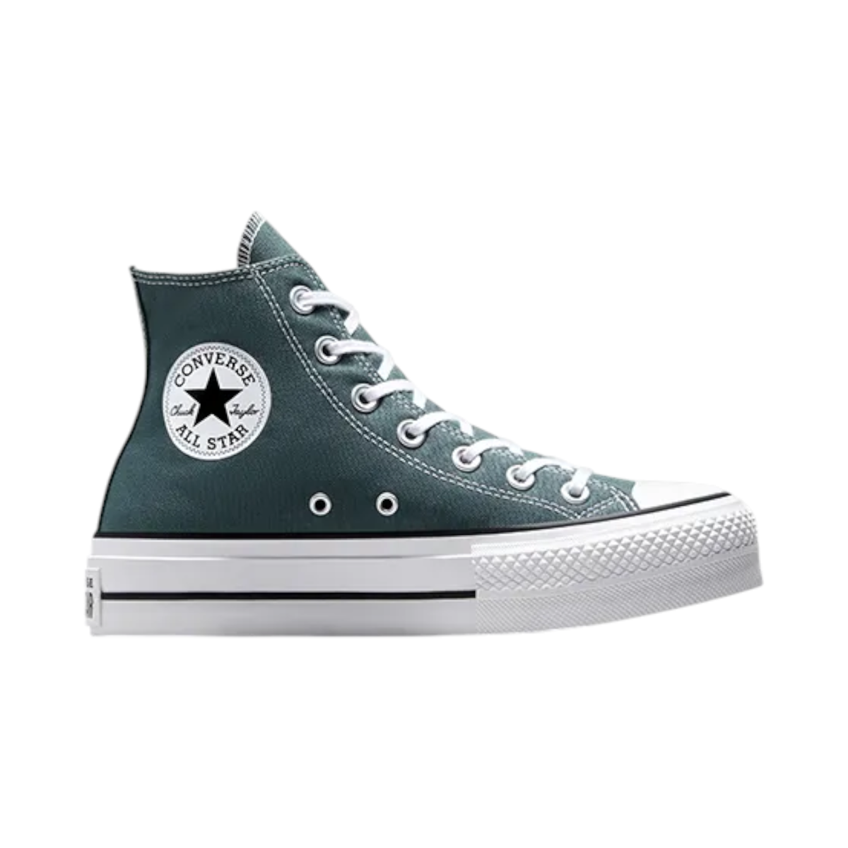 Converse Chuck Taylor Lift Platform Hi-Top - True Nature Green | Shop ...