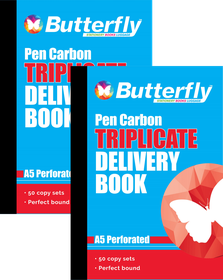 A5 Pen Carbon Triplicate Delivery Book (50 Copy) X2 | Shop Today. Get ...