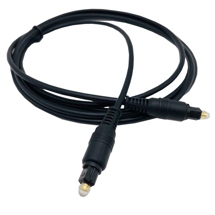 Digital Optical Audio Cable Fiber Male Optical Cable - Black 2meter ...