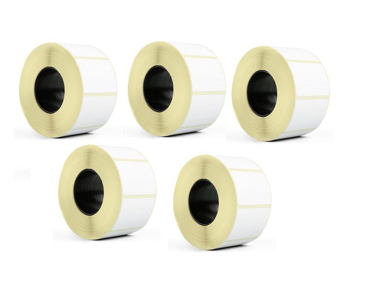 Thermal Barcode Label Paper Tape 100mmx50mm (Pack of 5) | Shop Today ...