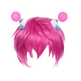 Toy Cosplay Psychic Alien Anime Pink Hair Wig Halloween Costume Party ...