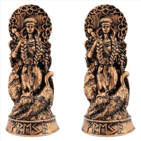 Freyja Statue Freya Norse Gods Carving Altar Heathen Asatru-A | Shop ...