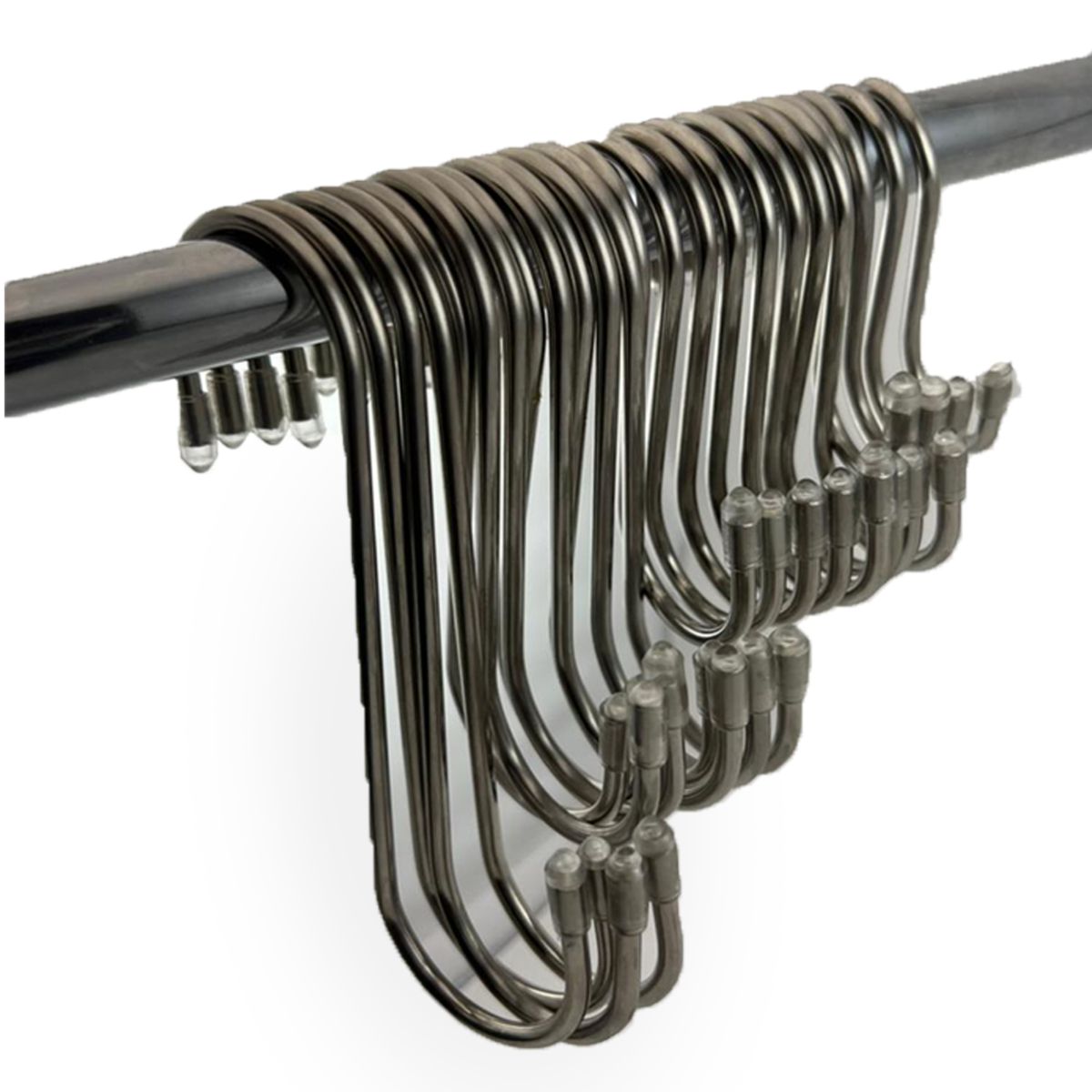 S Hooks For Hanging - Set of 24 Steel S Shaped Hooks For Bathroom ... S Hooks For Hanging - Set of 24 Steel S Shaped Hooks For Bathroom ...