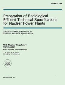 Preparation of Radiological Effluent Technical Specifications for ...