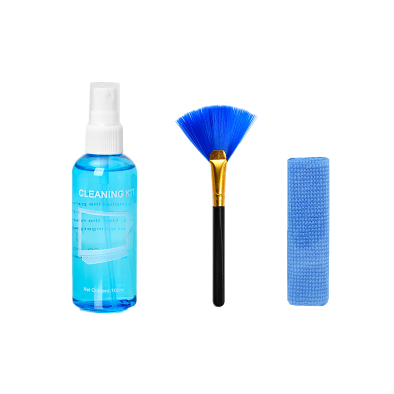 3 in 1 Screen Cleaning agent Cleaner Kit For Laptops Tablet TV LCD ...