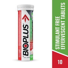Bioplus Effervescent Tablets Stimulant Free Booster 10 EA | Shop Today ...