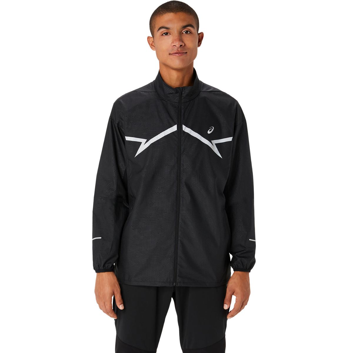 Asics Men's Lite-Show Running Jacket - Performance Black | Shop Today ...