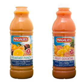 Magalies 40% 1 Litre Concentrate x2-Fruit Cocktail & Breakfast Punch ...