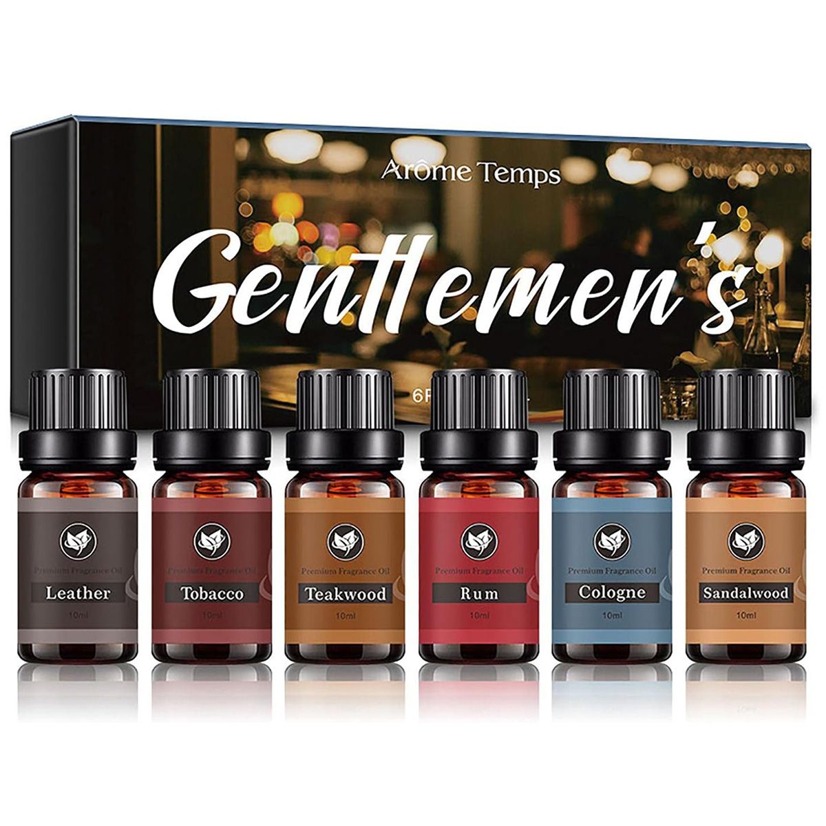 6 Piece - 10ml Essential Oil Fragrance Oil Gentlemen's Set Air Humidifier | Shop Today. Get it ...