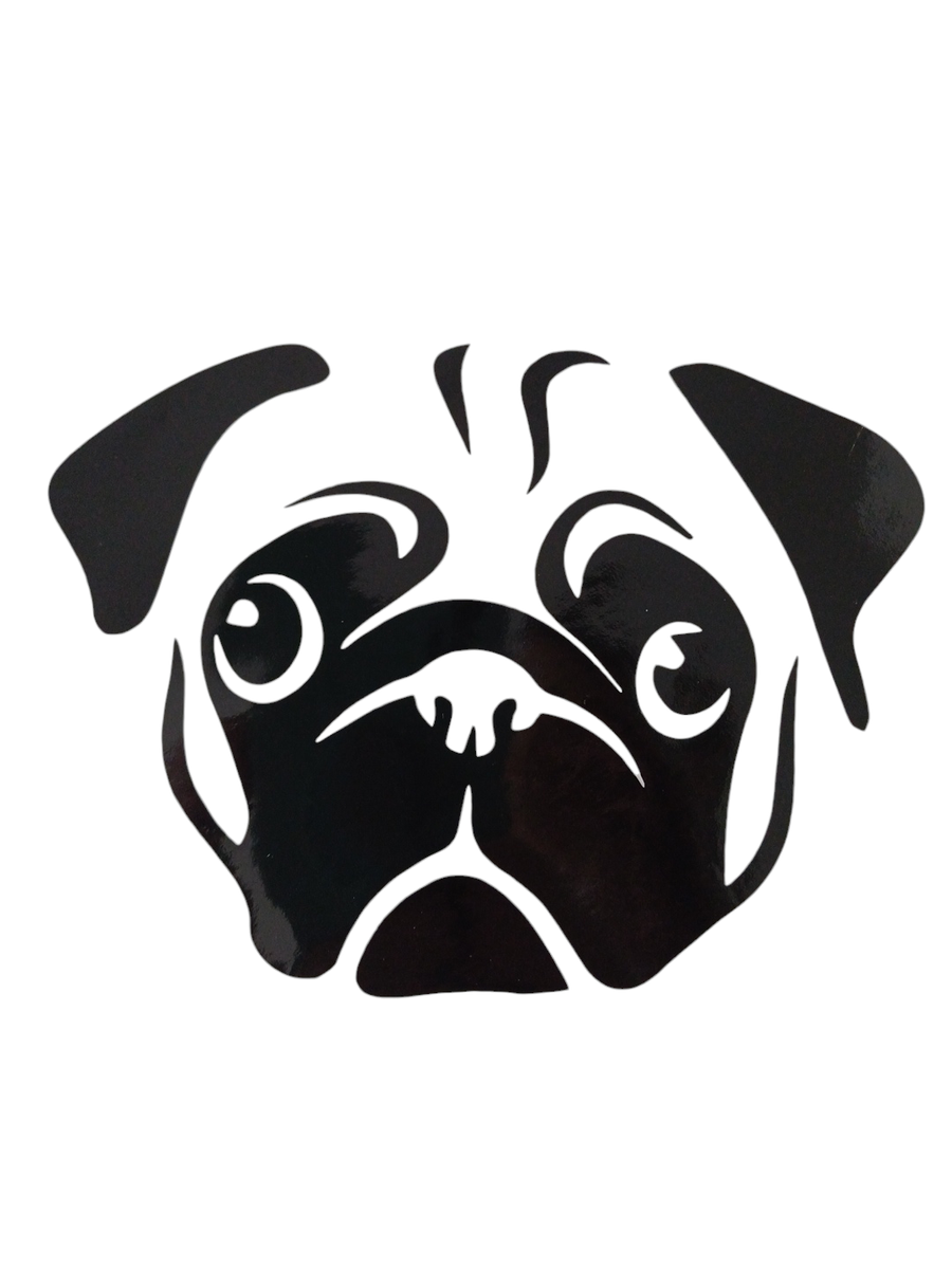 Pug Decal Dog Sticker | Shop Today. Get it Tomorrow! | takealot.com
