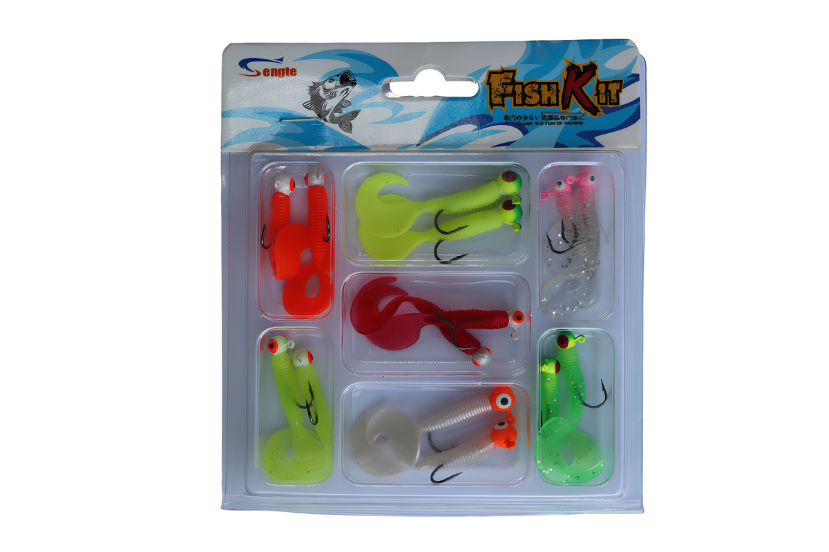 Fishing Lure Kit: 14 Versatile Jigs for Any Catch | Shop Today. Get it ...