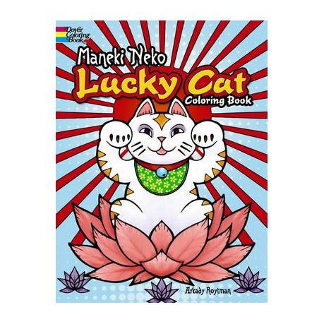 Lucky Cat Coloring Pages