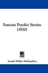 Famous Psychic Stories (1920) | Shop Today. Get it Tomorrow! | takealot.com