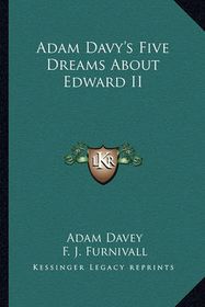 Adam Davy's Five Dreams about Edward II | Shop Today. Get it Tomorrow ...