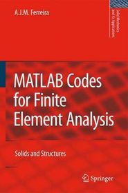 MATLAB Codes for Finite Element Analysis: Solids and Structures | Shop Today. Get it Tomorrow ...