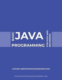 Basic Java Programming for Kids and Beginners | Buy Online in South ...