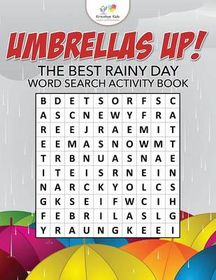 Umbrellas Up! the Best Rainy Day Word Search Activity Book | Shop Today ...