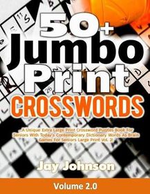 50+ Jumbo Print Crosswords: A Special Extra-Large Print Crossword ...