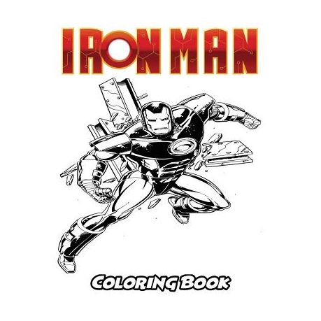 Iron Man Coloring Book Pages