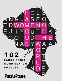 Famous Women of the World: 102 Large Print Word Search Puzzles | Buy ...