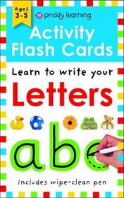 Activity Flash Cards Letters | Shop Today. Get it Tomorrow! | takealot.com