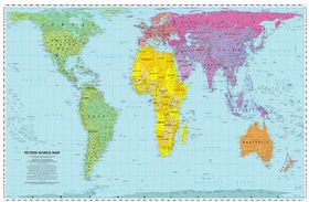 Peters World Map 1995 | Shop Today. Get it Tomorrow! | takealot.com