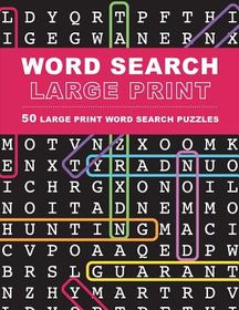 Large Print Word Search Puzzles: 50 Extra-Large Print Word Search ...