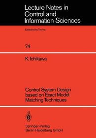 Control System Design Based on Exact Model Matching Techniques | Shop ...