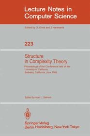 Structure in Complexity Theory | Shop Today. Get it Tomorrow ...