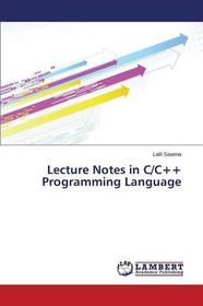 Lecture Notes in C/C++ Programming Language | Shop Today. Get it ...