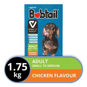 Bobtail - Dry Dog Food - Small To Medium - Chicken Flavor - 1.75kg ...