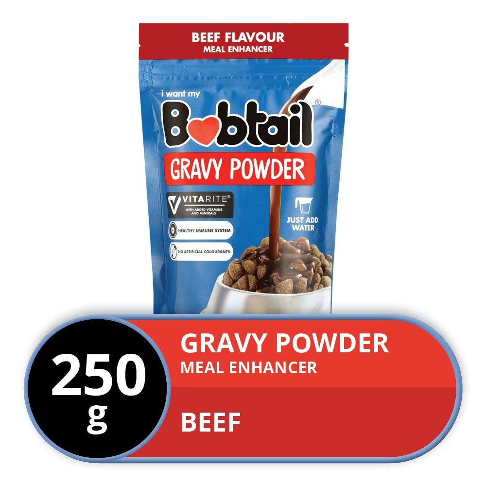 Bobtail-Gravy Powder Beef Flavoured Meal Enhancer 250g x 2 | Shop Today ...
