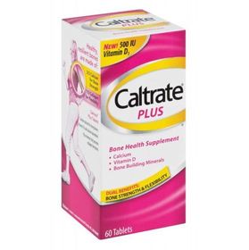 Caltrate Plus Tabs 60 Solid 500iu Vit D | Shop Today. Get it Tomorrow ...