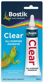 Bostik Clear Adhesive - 50ml | Shop Today. Get it Tomorrow! | takealot.com