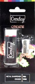 Croxley Create Eraser 6.2cm & Metal 1 Hole Sharpener | Shop Today. Get ...