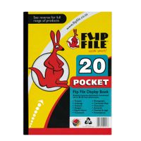 Flip File A4 Display File - 20 Pocket | Buy Online in South Africa ...
