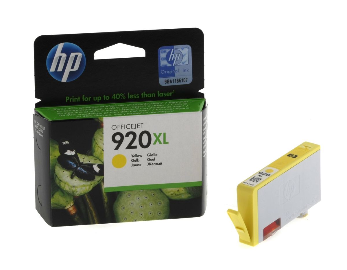 HP 920XL Yellow Officejet Ink Cartridge | Shop Today. Get it Tomorrow ...