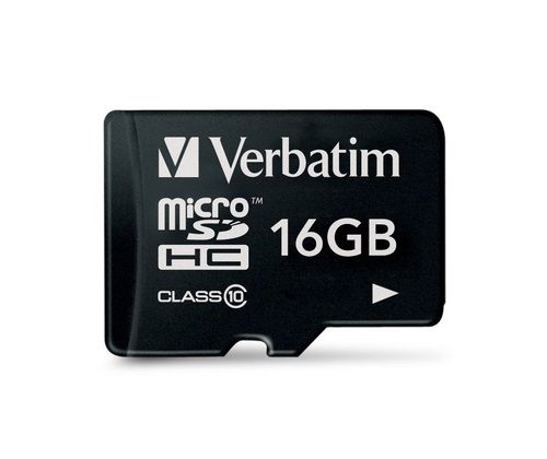 Verbatim 16GB Premium 300x Micro SD Card Up to 45MB/sec | Shop Today ...