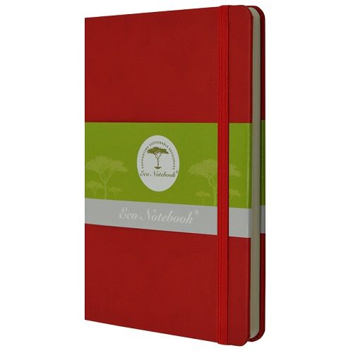 Eco Notebooks : A5 Eco Notebooks Red Eco Notebook A5 (Red) | Shop Today ...