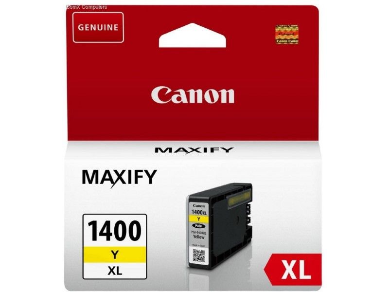 CANON 1400XL HIGH YIELD YELLOW INK CARTRIDGE | Shop Today. Get it ...