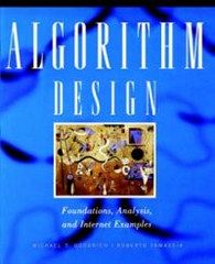 Algorithm Design: Foundations, Analysis, and Internet Examples | Shop ...
