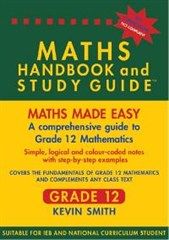 The Maths Handbook and Study Guide: Gr 12 | Shop Today. Get it Tomorrow ...