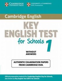 Cambridge Key English Test for Schools 1 Student's Book without answers ...