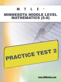 Mtle Minnesota Middle Level Mathematics (5-8) Practice Test 2 | Shop ...