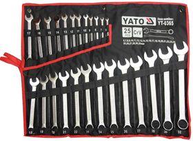 Yato - Spanner Combination Set - 25 Piece (6-32) | Shop Today. Get it ...