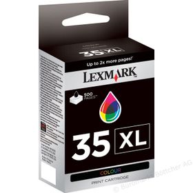 Original Lexmark 35XL - 18C0035 Tri-Colour Inkjet Cartridge | Shop ...