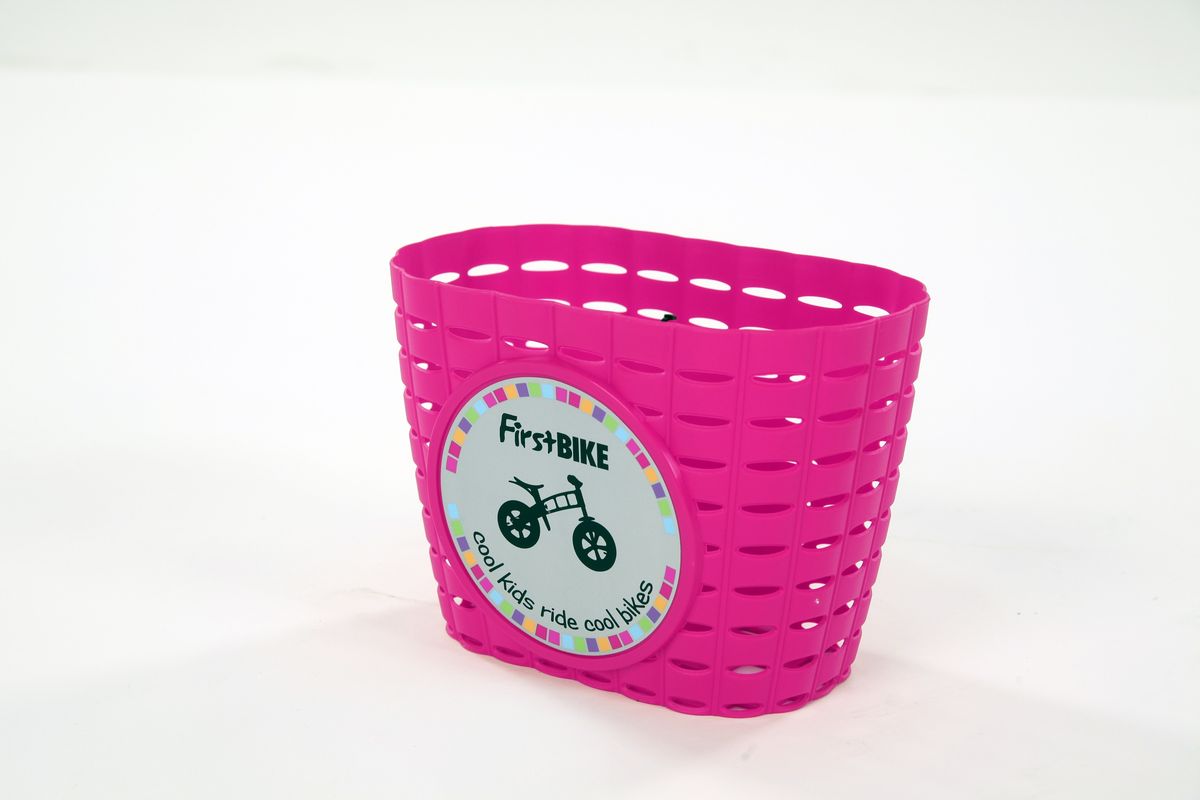 FirstBIKE Basket - Pink, Includes Strap & Sticker | Shop Today. Get it ...