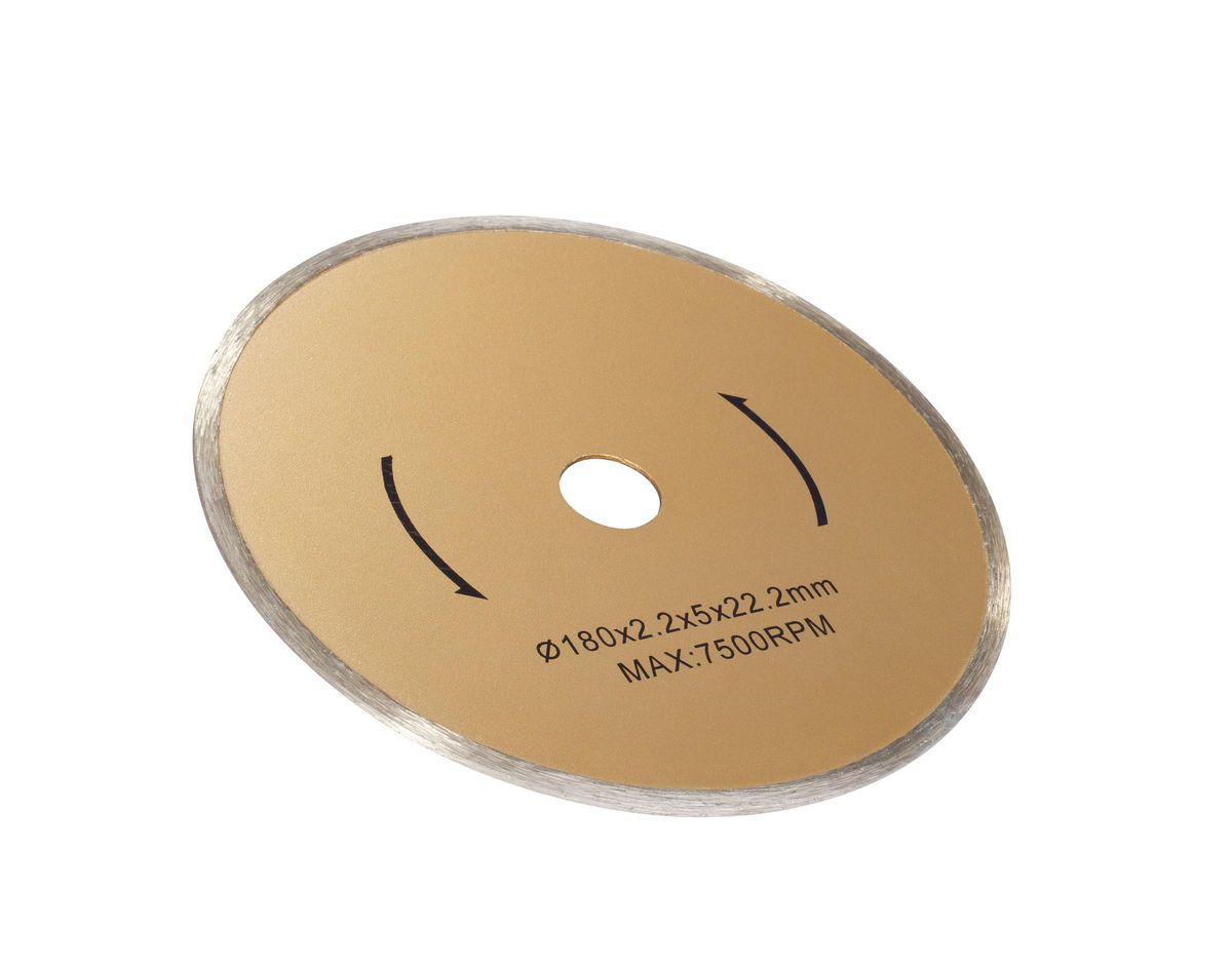 Ryobi - Diamond Blade 180mm x 22.2mm Continuous ETC450, TC180 | Shop ...