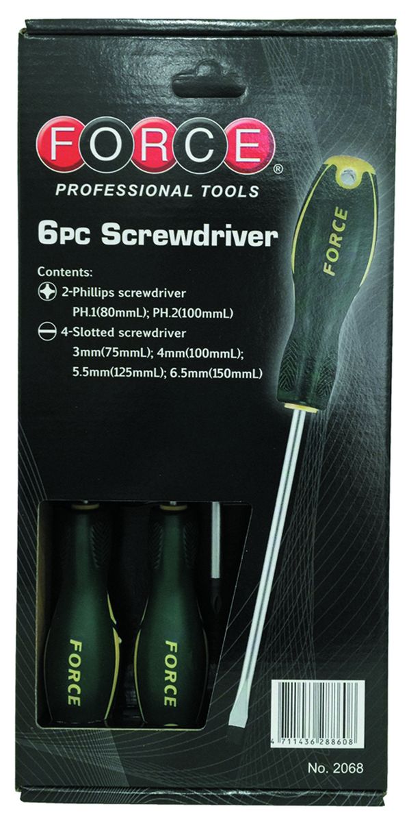 Force Screwdriver Set - 6 Piece F2068 | Shop Today. Get it Tomorrow ...