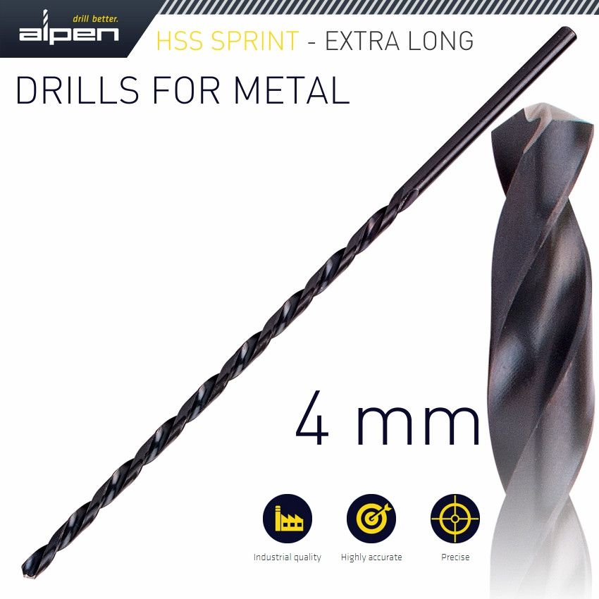Alpen Hss Super Drill Bit 4Mm 175 X 120 | Shop Today. Get it Tomorrow! | takealot.com